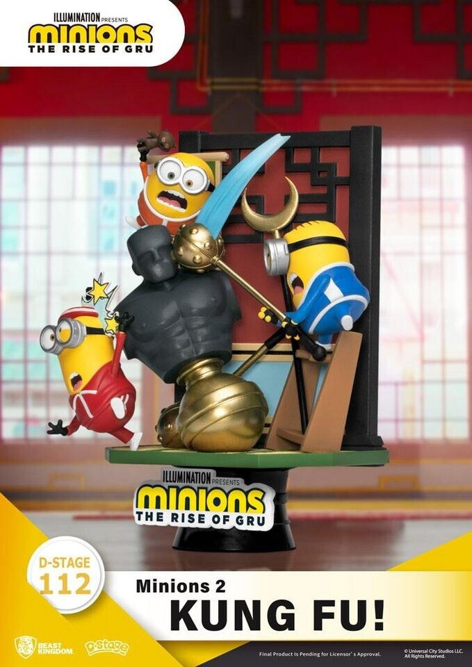 Beast Kingdom Toys Minions 2 D-Stage Kung Fu! PVC-Diorama, 15cm ab 43 ...