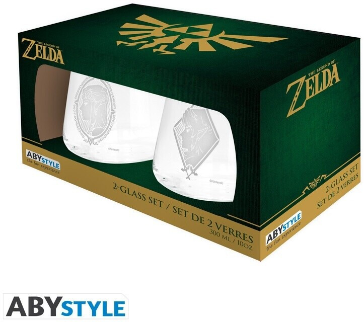 ABYstyle The Legend of Zelda Zelda & Link Gläser-Set, 2er-Pack ab 15,01 ...