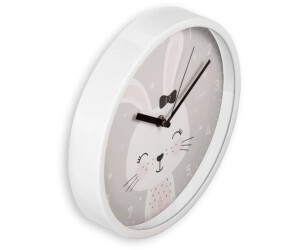 Hama Maui Kinderwanduhr, Ø 25cm, geräuscharm, grau/weiß (00185898) ab ...