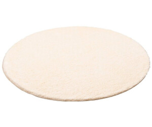 Snapstyle Palace Hochflor Shaggy Teppich rund, creme, Ø100cm (Palace ...