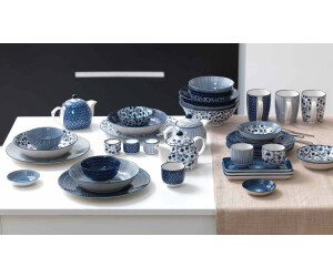 Ritzenhoff & Breker Royal Sakura Teekanne Porzellan 500ml, blau-weiß ...