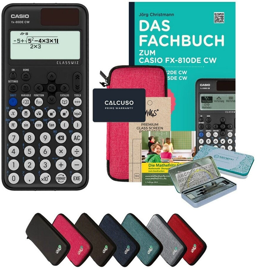 Casio FX-85DE CW Taschenrechner, pink (FX-85DE CW) ab 48,99 ...