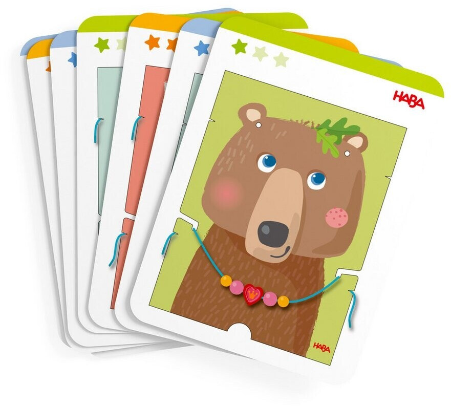 HABA Fädelspiel Schmuckstücke, 63-teilig (2012247001) ab 19,99 ...
