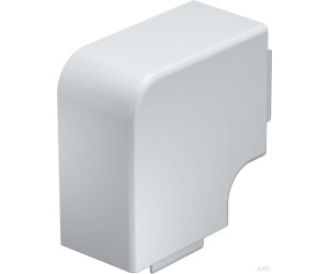 OBO Bettermann WDK HF60090RW Flachwinkelhaube 60x90mm, PVC, reinweiß ...