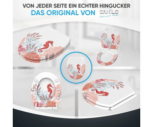 Sanilo WC-Sitz Sea Horse mit Absenkautomatik, Top-Fix (Sea Horse) ab 59 ...