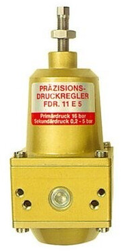 Riegler Präzisionsdruckregler ohne Manometer, buntmetallfrei, G 1/4, 0 ...