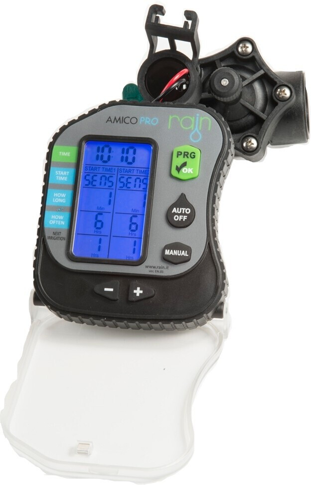 Rain Amico PRO Programmateur d'Irrigation avec Électrovanne 9V 1" FxF ...