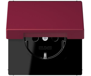 Jung SCHUKO-Steckdose rubinrot (LC1520NBFKL255) ab 44,27 ...