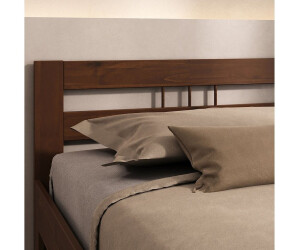 Idimex Theo Einzelbett Kiefer massiv, kastanienfarben, 90x200cm (72874 ...