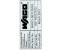 Wago Thermotransferdrucker-Etiketten 99x44mm silberfarben, 500 Stück ...