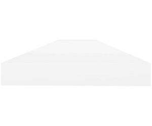 vidaXL Schweberegal Eichenoptik und weiß 90x23,5x3,8cm MDF (326582) ab ...