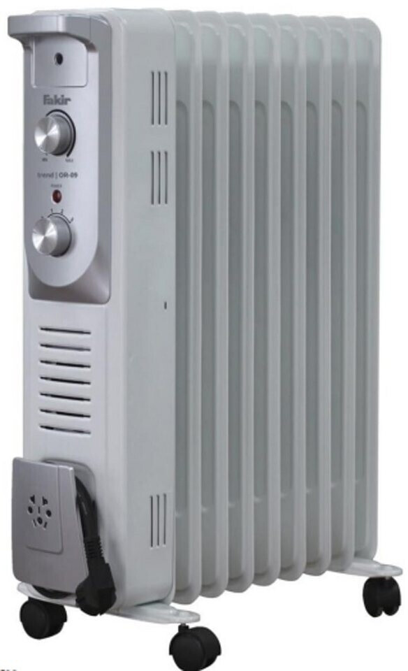 Fakir Trend OR-09 Ölradiator 2000W, 9 Rippen, grau (86 37 007) ab 64,90 ...
