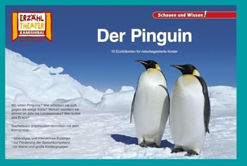 Hase und Igel Le Pingouin – 10 Cartes Photo pour le Théâtre Kamishibai ...