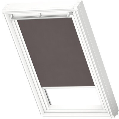 Velux Sichtschutzrollo, taupe, manuell, Rahmen aluminium (RFL F06 4167S ...