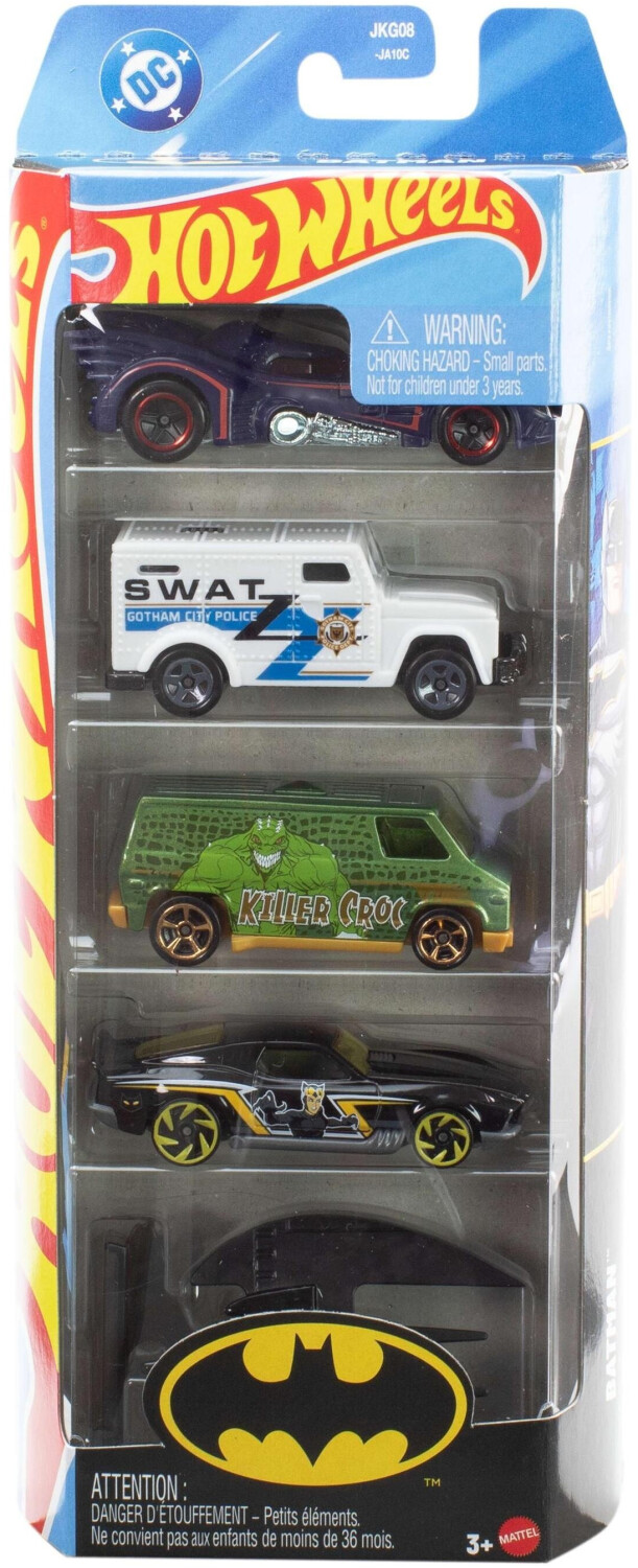 Hot Wheels 5er Fahrzeug-Set Druckguss 1/64 (JLN10) ab 12,60 ...