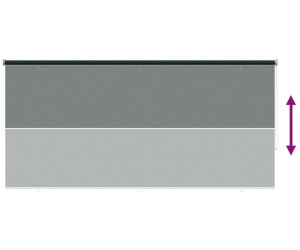 vidaXL Außenrollo 90% UV-Block Dunkelgrün 300 x 230 cm HDPE ab 44,99 ...