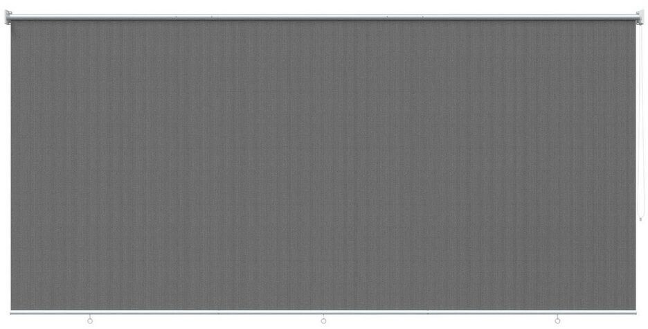 vidaXL Außenrollo 90% UV-Block Hellgrau 306 x 200 cm HDPE ab 49,64 ...