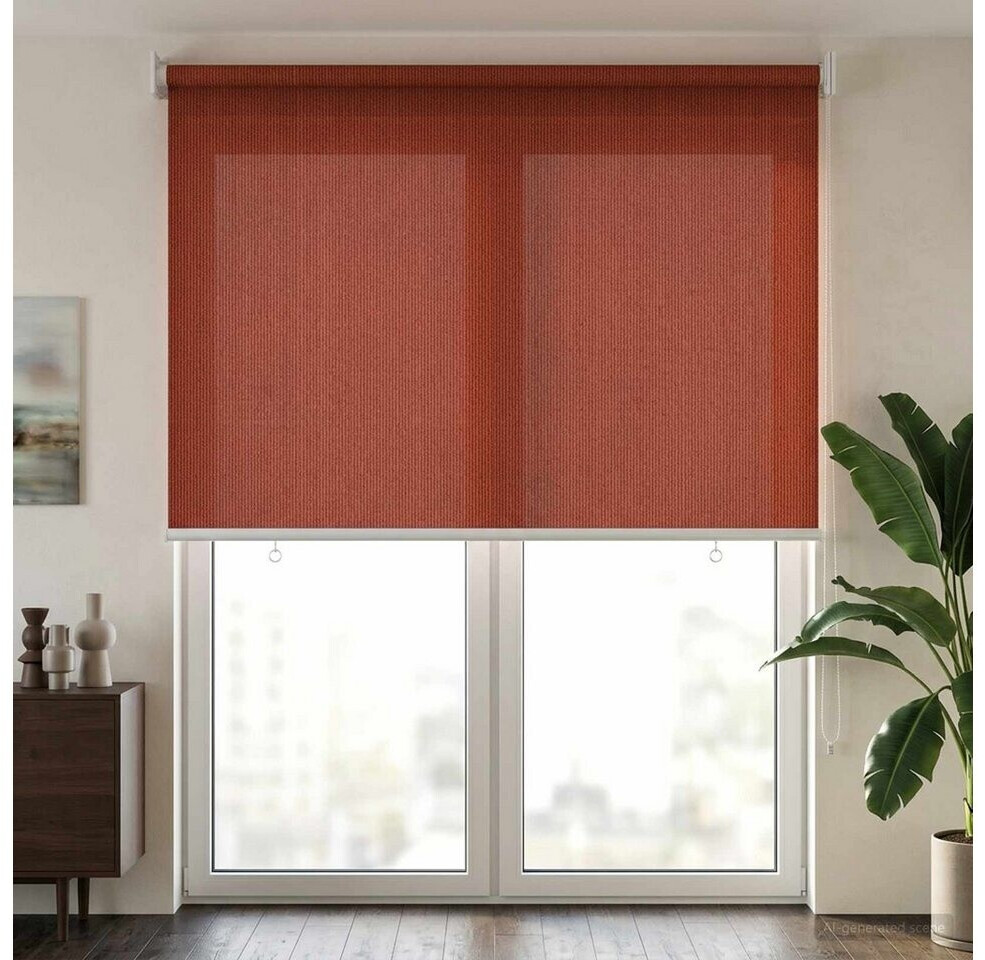 vidaXL Außenrollo 90% UV-Block Terrakotta 100 x 230 cm HDPE ab € 26,99 ...