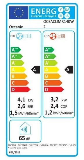 Oceanic Climatiseur mobile réversible 14000 BTU - 1560W au meilleur ...