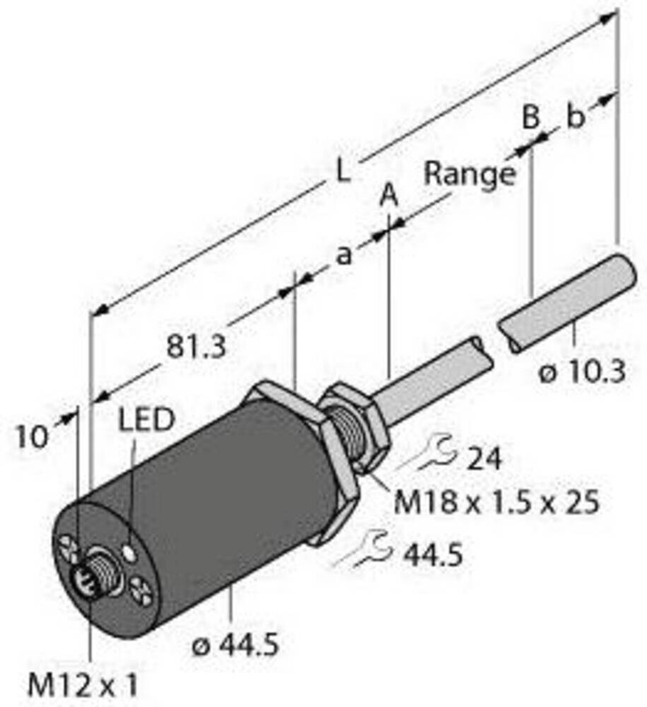 Turck LTX150M-F Linearwegsensor druckfest SSI (1540219) ab 1.262,59 ...