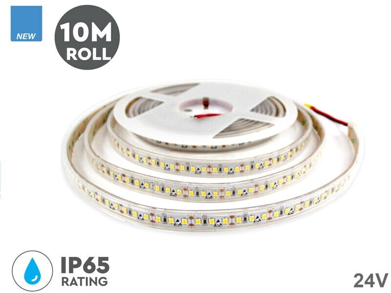 V-TAC Bande LED SMD2835 7,2W/m 120LED/m 6400K 24V IP65 10m (VT-2835 120 ...
