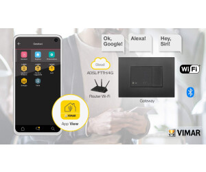 Vimar Arké Gateway IoT Bluetooth Wi-Fi 2 Module grau (19597) ab 70,60 ...