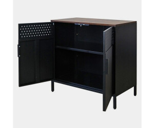Proregal LION 2er-Set Flügeltürenschrank mit Beinen, Stahl ...