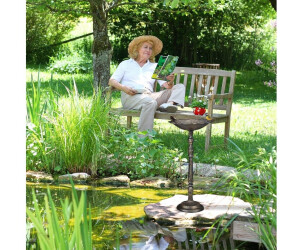 Buy Relaxdays Bird Bath XL, cast iron, white from £80.54 (Today) – Best ...