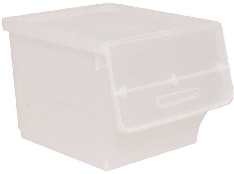 JJA Boîte de rangement à ouverture frontale, transparente, 34l (FIVE ...