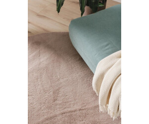 Benuta Furry Kunstfell-Teppich rund, taupe, 200cm (Furry) ab 64,51 ...