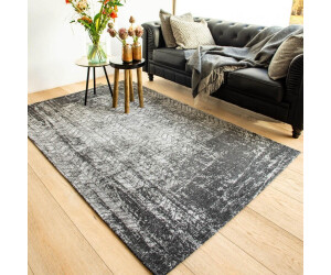 Louis de Poortere Mad Men Jacob's Ladder Teppich 140x200cm, schwarz ...