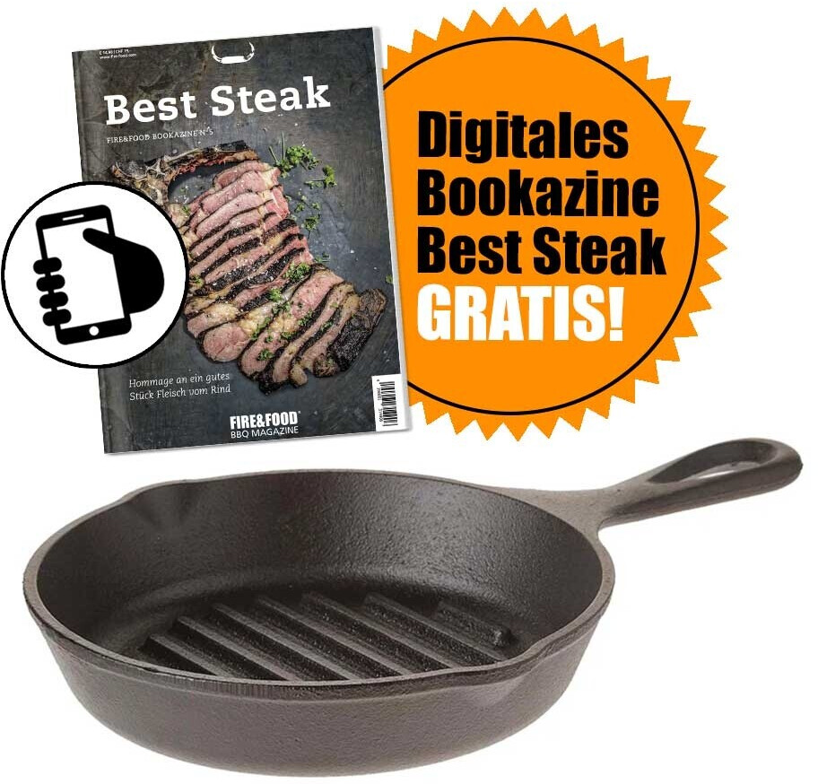 Lodge Grillpfanne mit Stiel, Ø 16,5cm (L3GP) ab 21,90 ...