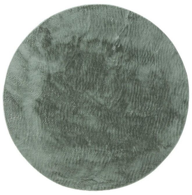 Benuta Furry Kunstfell-Teppich rund grün, ø 200cm ab 67,90 ...