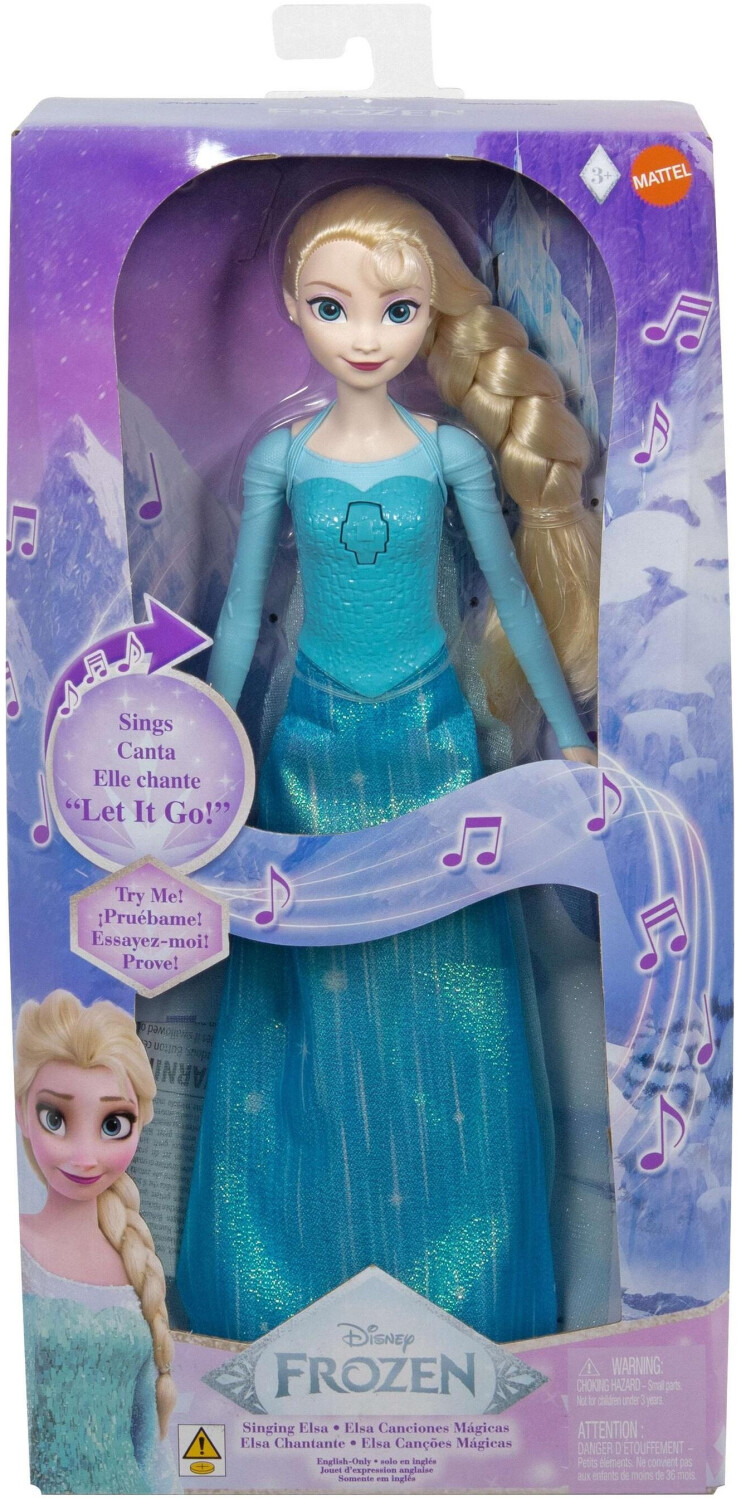 Buy Mattel Frozen Elsa Singing Doll 31cm (JFH84) from £16.99 (Today ...