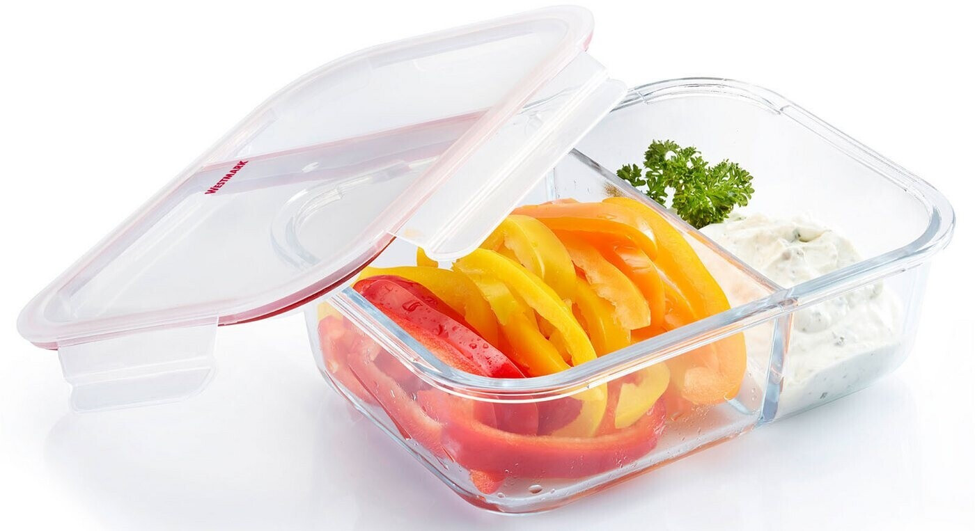 Westmark Glas-Frischhaltedose 2 Fächer 980ml (234622E1) ab 14,99 ...