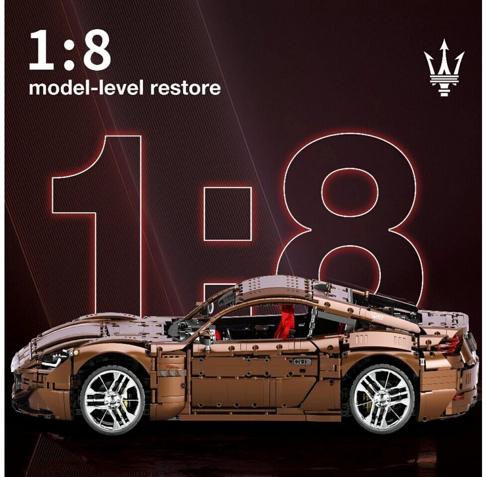 Reobrix Maserati GranTurismo RC Sportwagen 1:8, 5480 Teile (11009) ab ...
