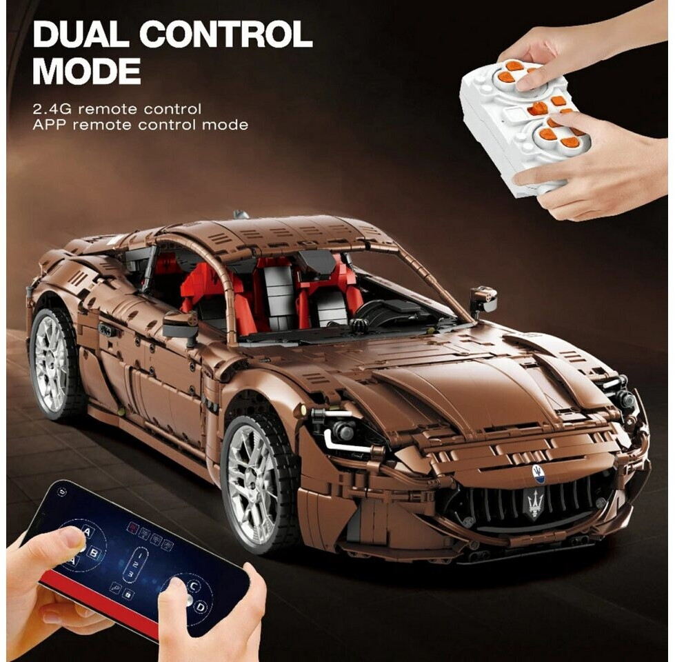 Reobrix Maserati GranTurismo RC Sportwagen 1:8, 5480 Teile (11009) ab ...