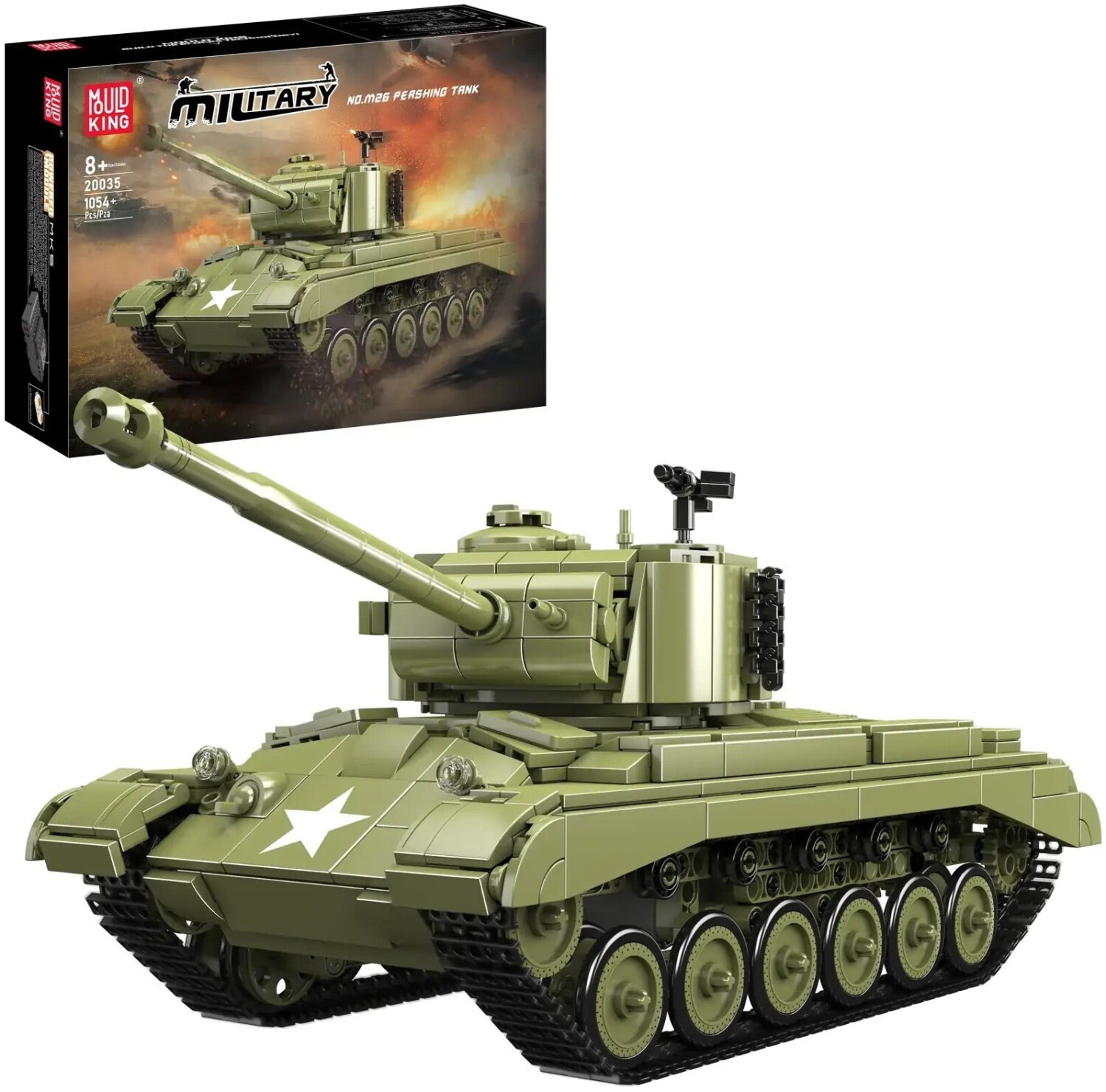 Mould King M26 Pershing RC-Panzer (20035) ab 51,15 € | Preisvergleich ...