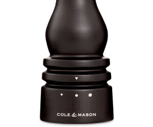 Cole & Mason London Grind Select Salzmühle, Buchenholz schokolade, 18cm ...