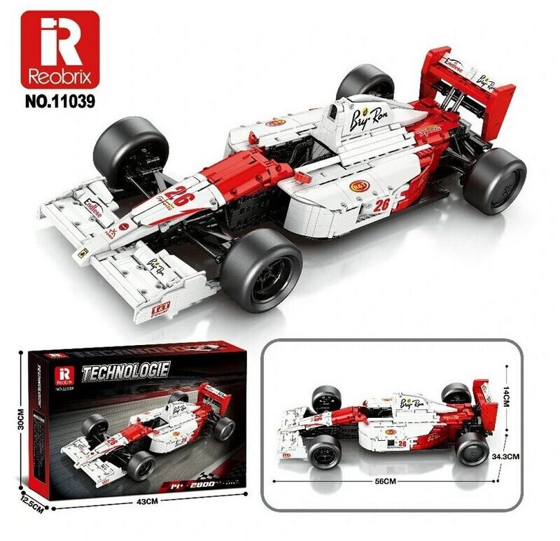 Reobrix F1 MCL-Bläcke Klemmbaustein Set, 2800 Teile (H-1825) ab 93,99 ...