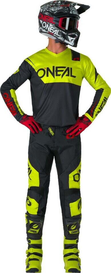 Buy O'Neal O'Neal Element Racewear Motocross Pants Black-Yellow (E027 ...