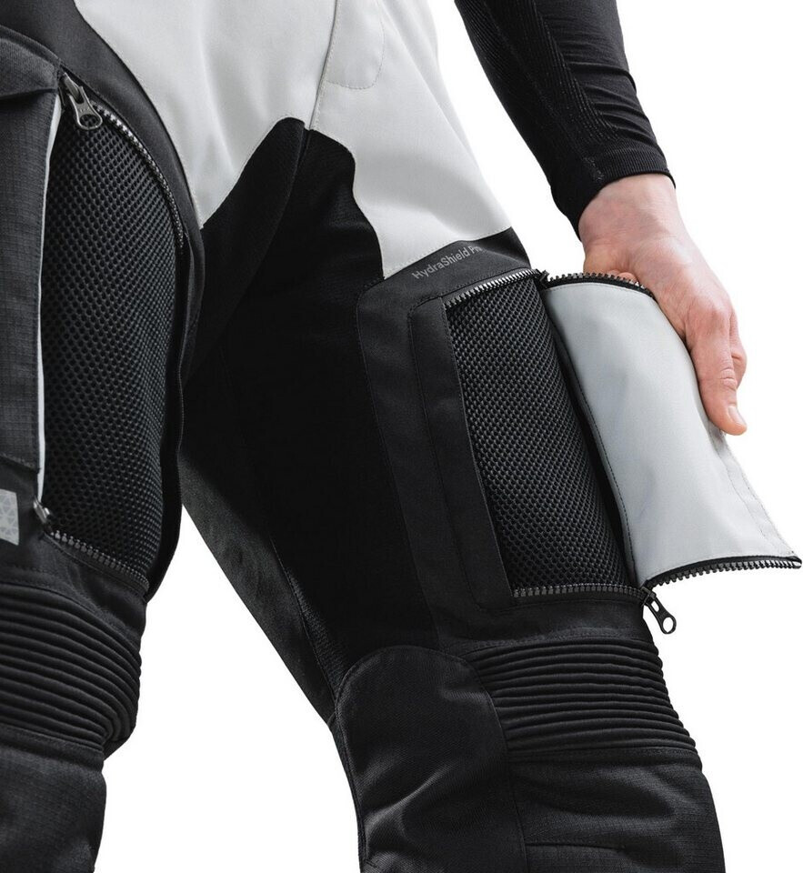 Rebelhorn Cubby 5 Waterproof Textile Motorcycle Trousers Black-Grey (RH ...