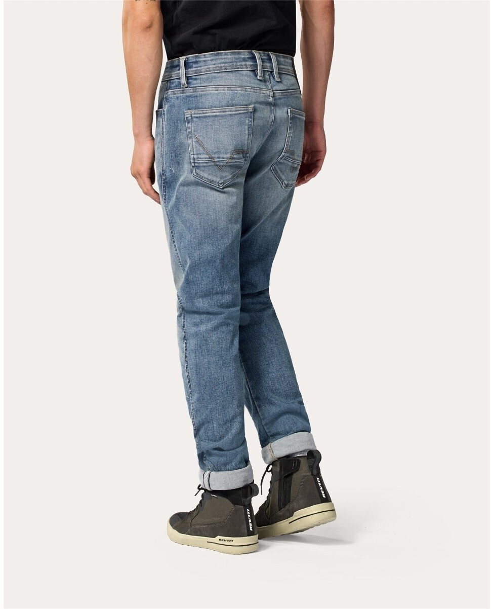 REV'IT! Revit Detroit 3 Tapered Motorcycle Jeans – Blue (FPJ077-6224) a ...