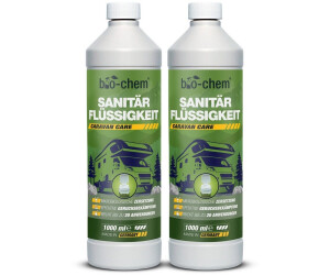 Bio-Chem Sanitary fluid / microbiological toilet additive – 2 x 1 L au ...