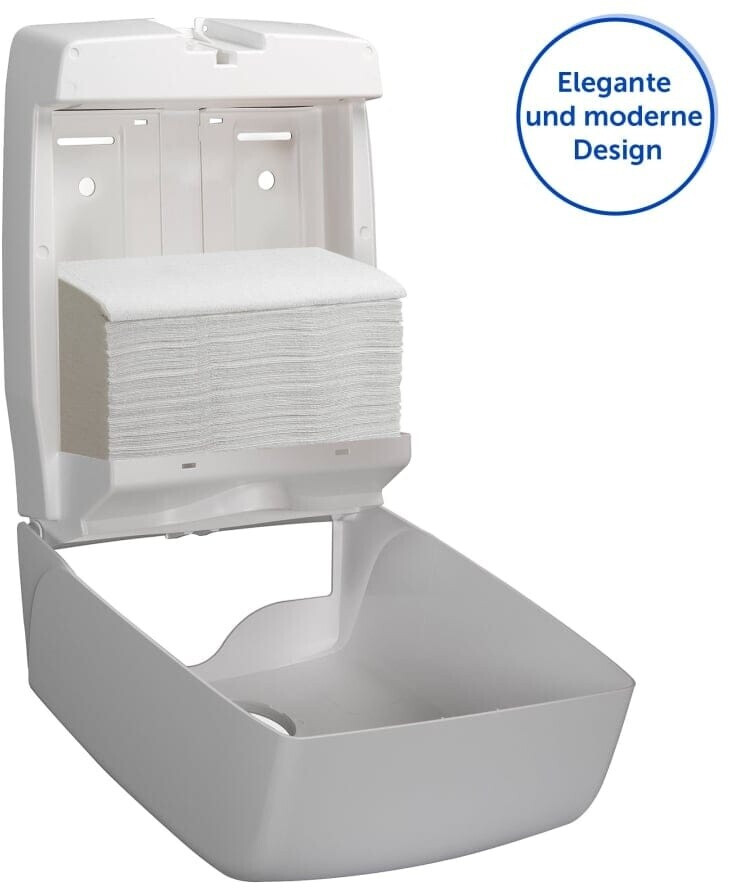 Kimberly-Clark Aquarius Falthandtuchspender C-Faltung, Kunststoff, weiß ...