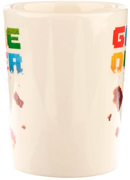 Puckator Game Over Tasse mit Controller-Griff, weiße Keramik (MUG318 ...