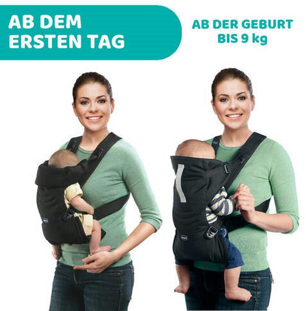 Chicco EasyFit Ergonomische Babytrage bis 9kg, grau (EasyFit) ab 46,90 ...