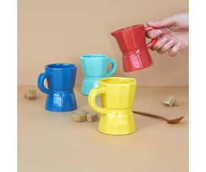 Balvi Moka Espressotassen-Set, multicolor, Keramik, 4-teilig (27675) ab ...