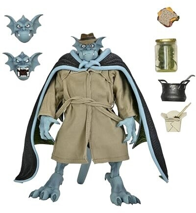 NECA Gargoyles Ultimate Detective Broadway "Silver Falcon" Actionfigur ...