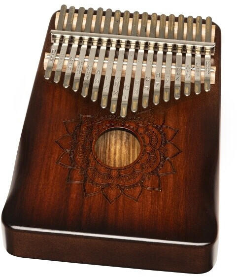 Stagg KALI-PRO21E-ZE Elektroakustische Kalimba 21 Lamellen, Zebraholz ...